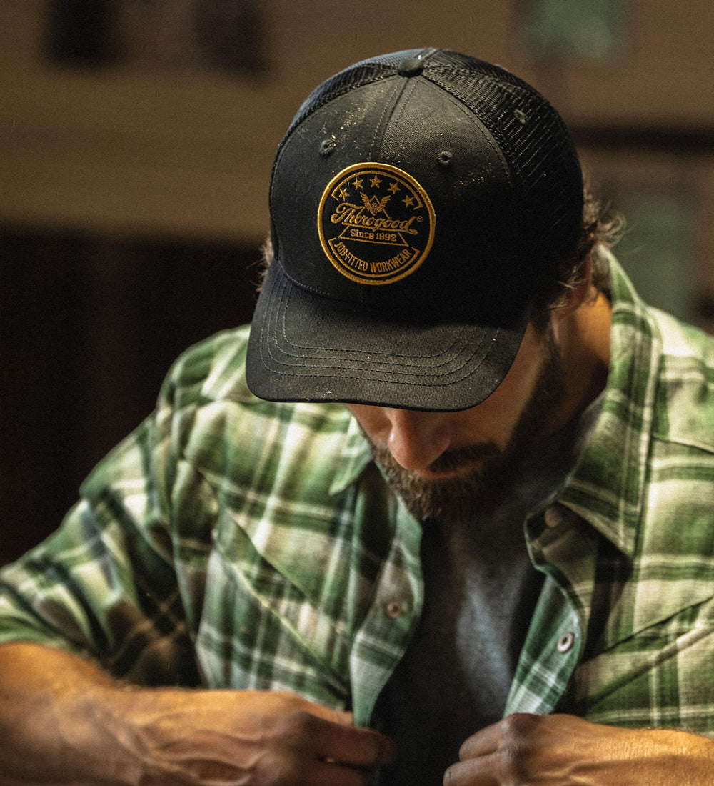 Job-Fitted Workwear Hat for Continuous Comfort All Day Long