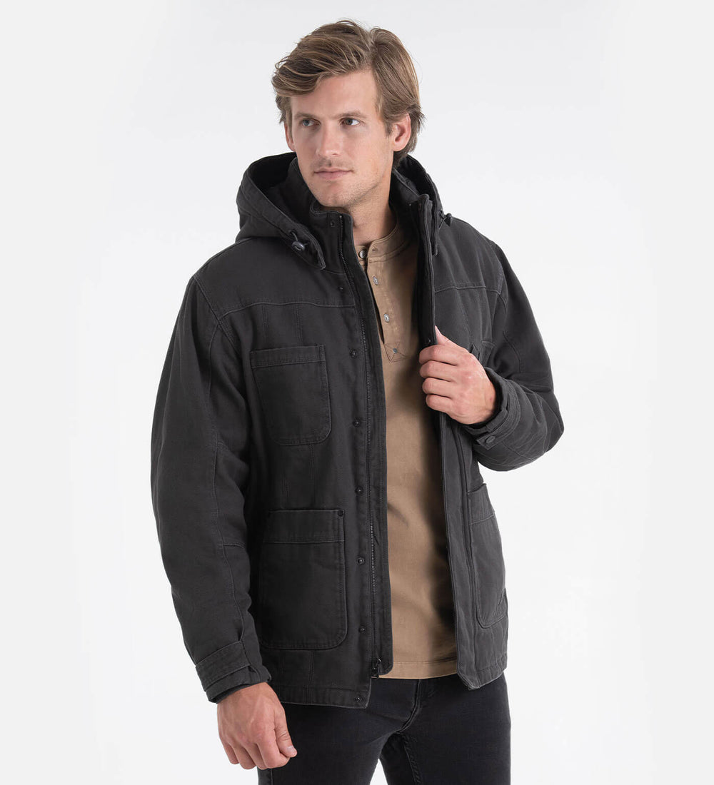Iron River Heavyweight Stone Washed Canvas Insulated Jacket