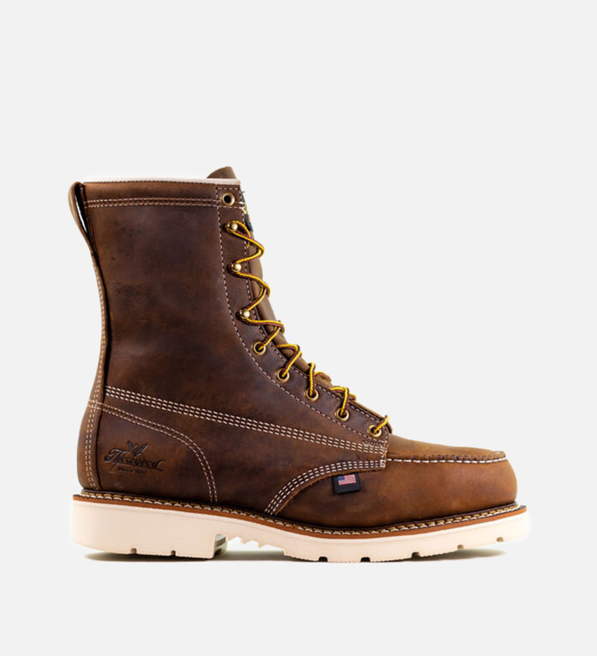 Thorogood American Heritage 8" Steel Toe Work Boots for Men