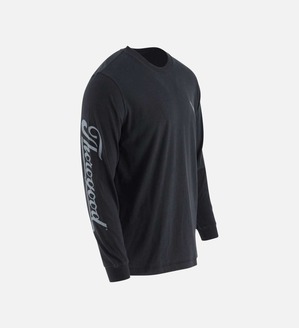 Wheel Script Logo Long Sleeve T-Shirt | Men's Long Sleeve T-Shirt