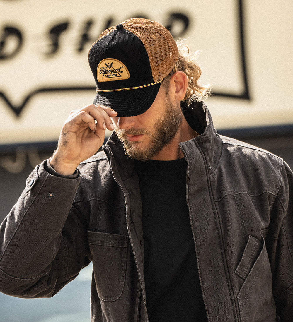 Thorogood Vintage Corduroy Snap Back Hat